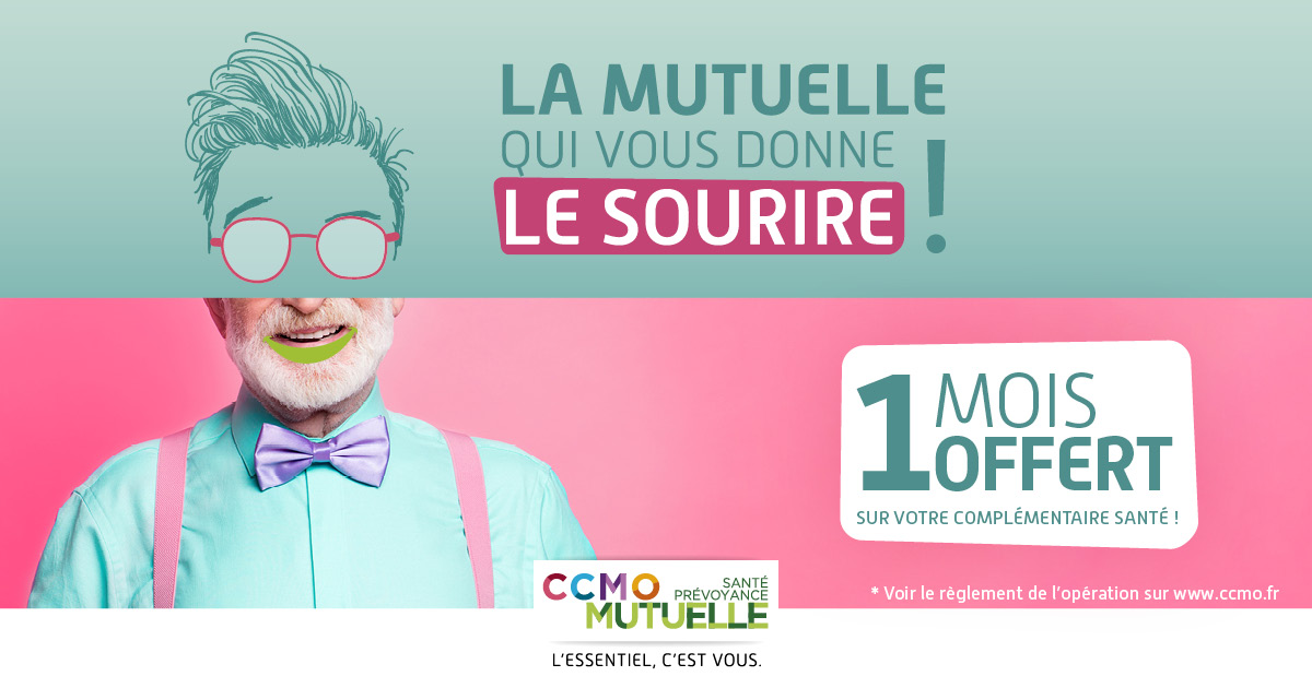 Offre de printemps : profitez d'un mois offert avec CCMO Mutuelle